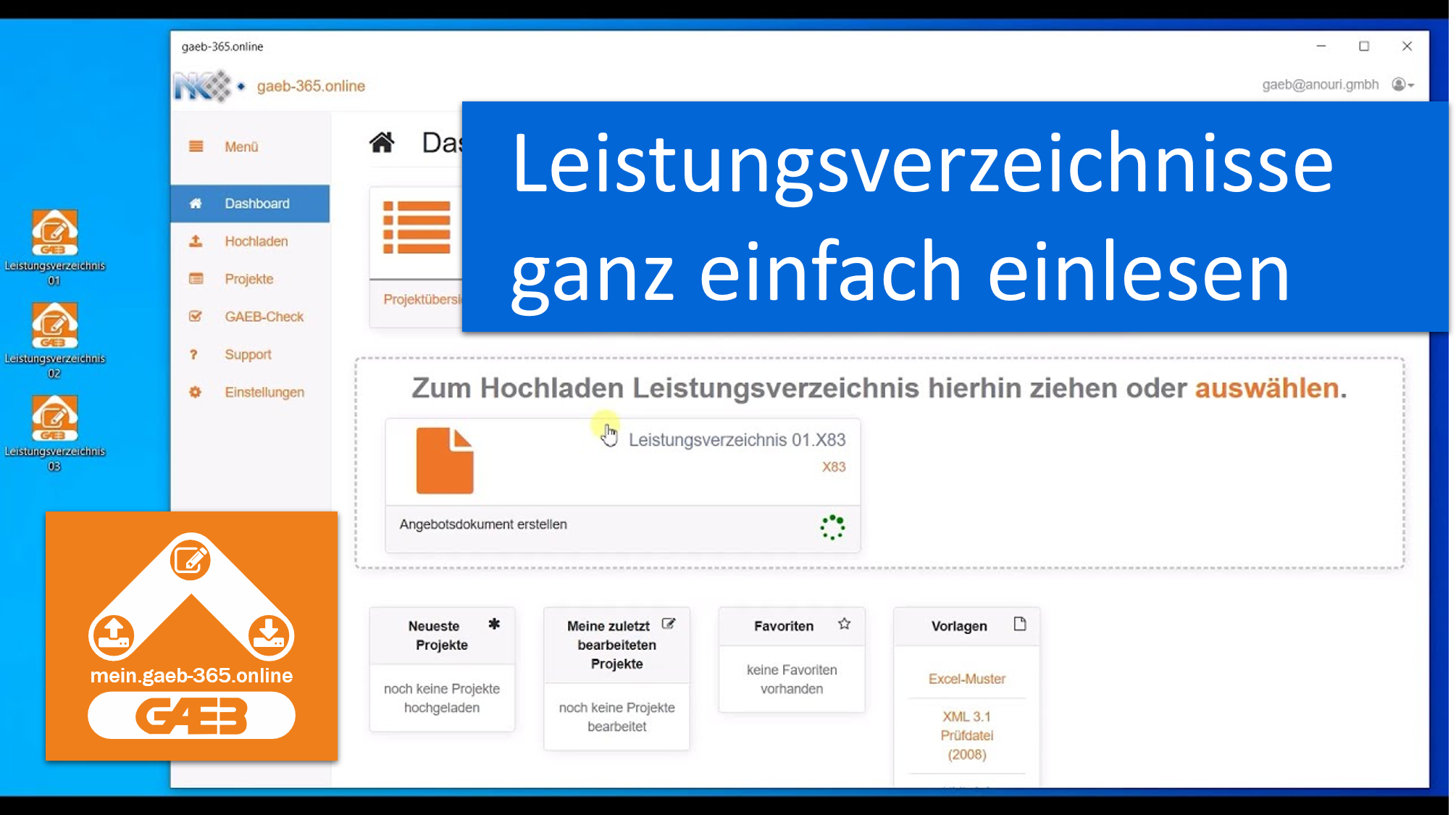 Video-Handbuch gaeb-365.online
