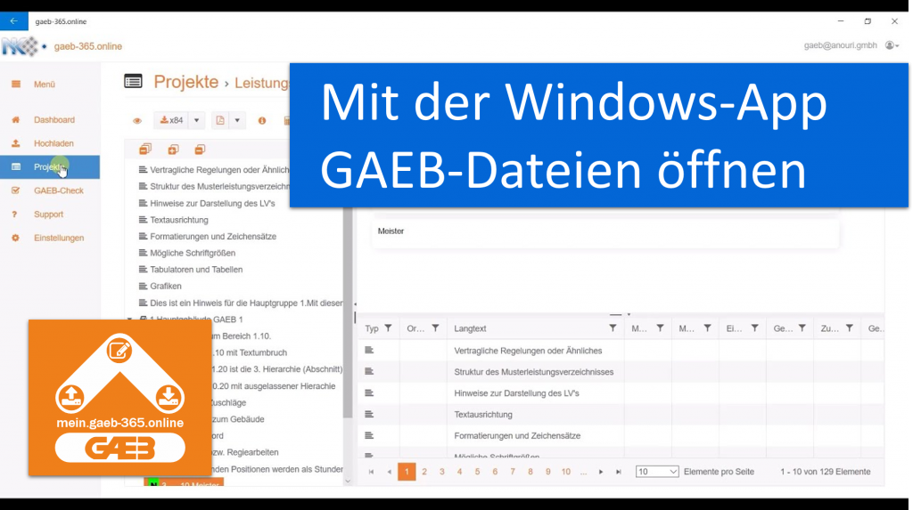 Video-Handbuch gaeb-365.online