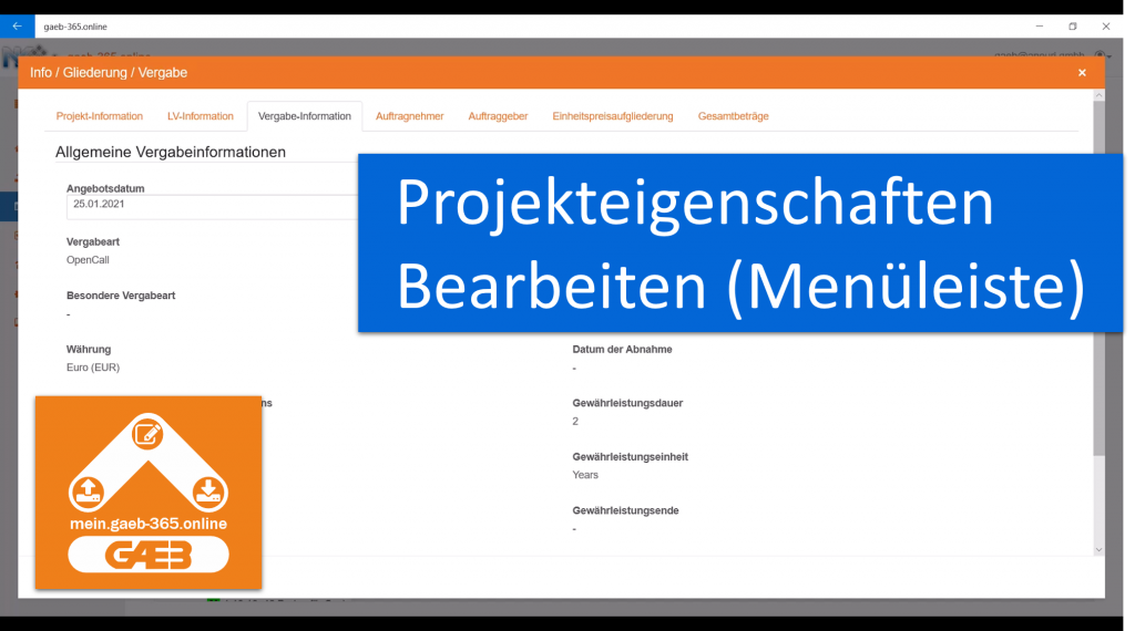Video-Handbuch gaeb-365.online